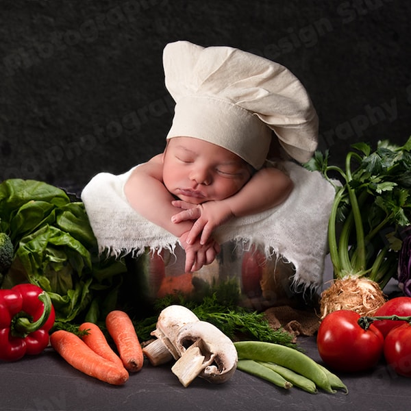 Baby Chef Hat - Etsy