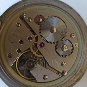 Velis Swiss Made Vintage Rail Road Pocket Watch. - Etsy