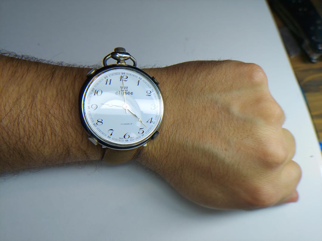 Velis Swiss Made Vintage Rail Road Pocket Watch. - Etsy