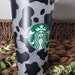 Starbucks 24 0z Venti Cold Cup With Full Wrap Cow Print - Etsy