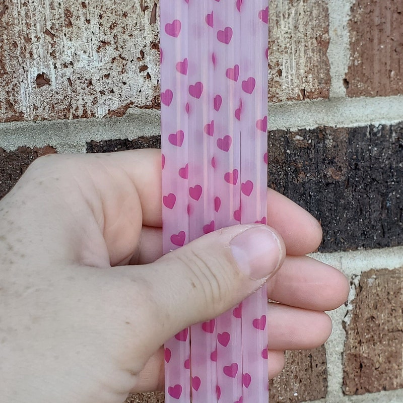 Heart Straws - Etsy
