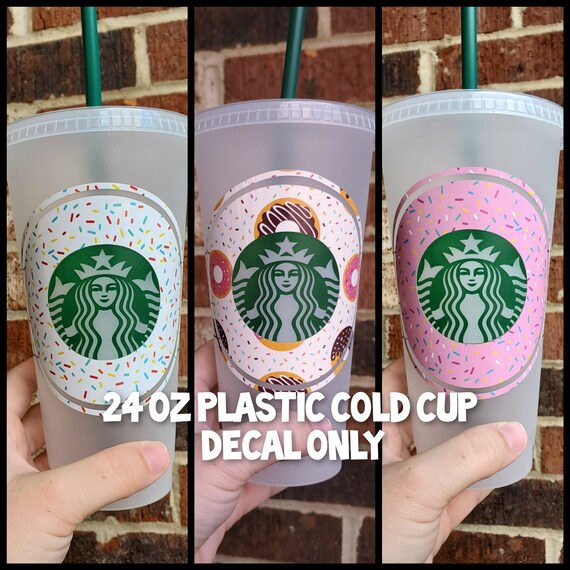 Starbucks Logo Double Wrap Decal for Venti 24 Oz Cold Cup | Etsy