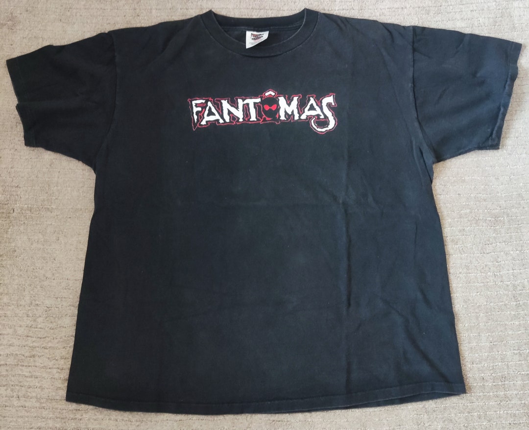 Fantomas T-shirt Circa 1999 Vintage Original - Etsy