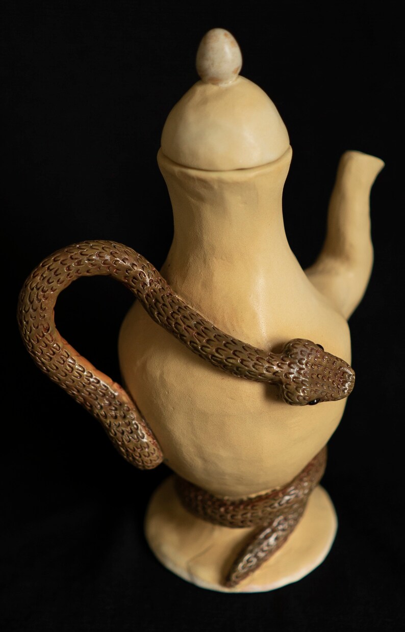 Handmade Snake Teapot - Etsy