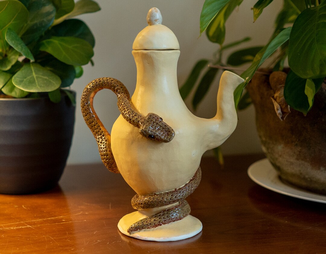 Handmade Snake Teapot - Etsy