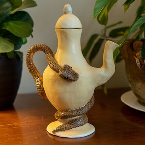 Handmade Snake Teapot - Etsy