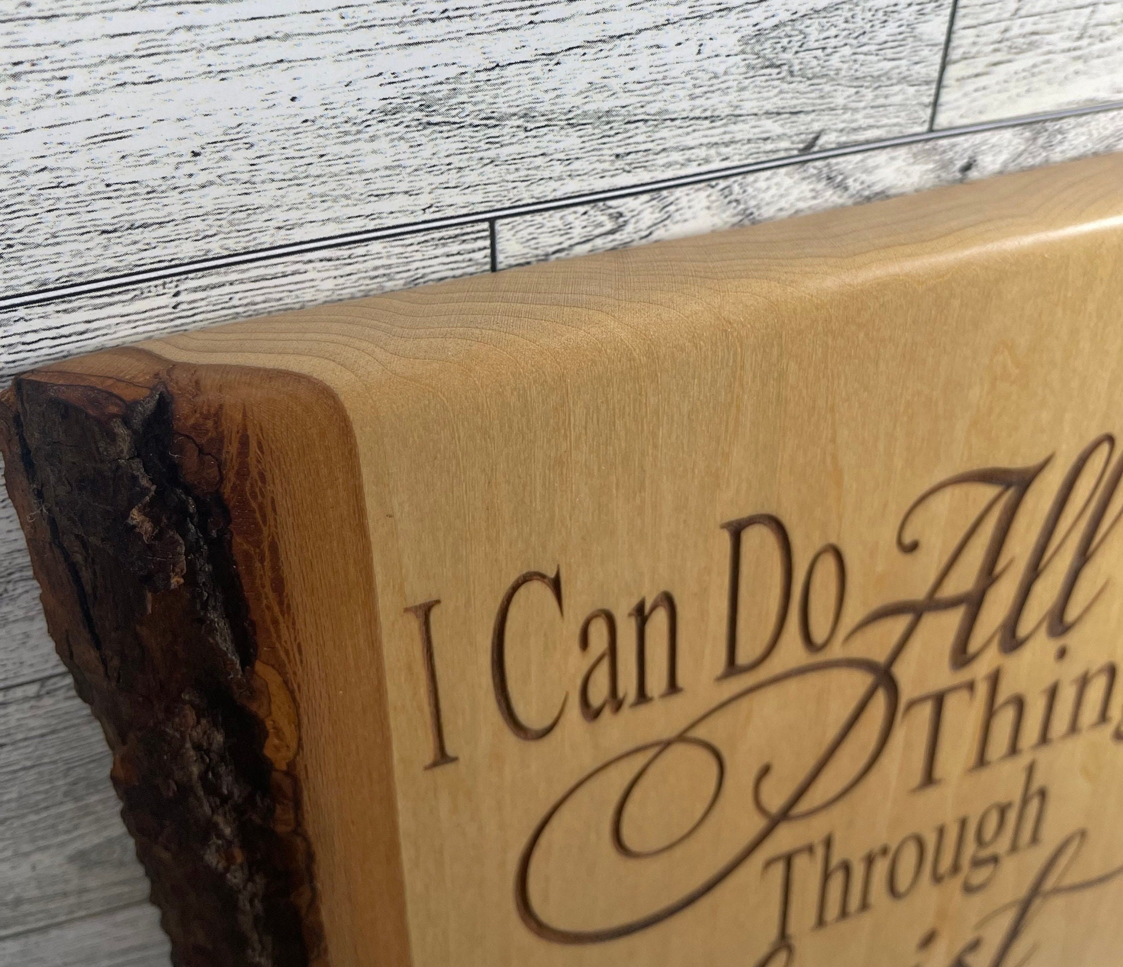 Philippians 4:13, I Can Do All Things Through Christ, Engraved Live ...