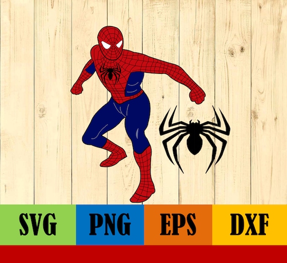 Spider-man Svg Spiderman Svg Layered Svg Spider Man Svg - Etsy UK