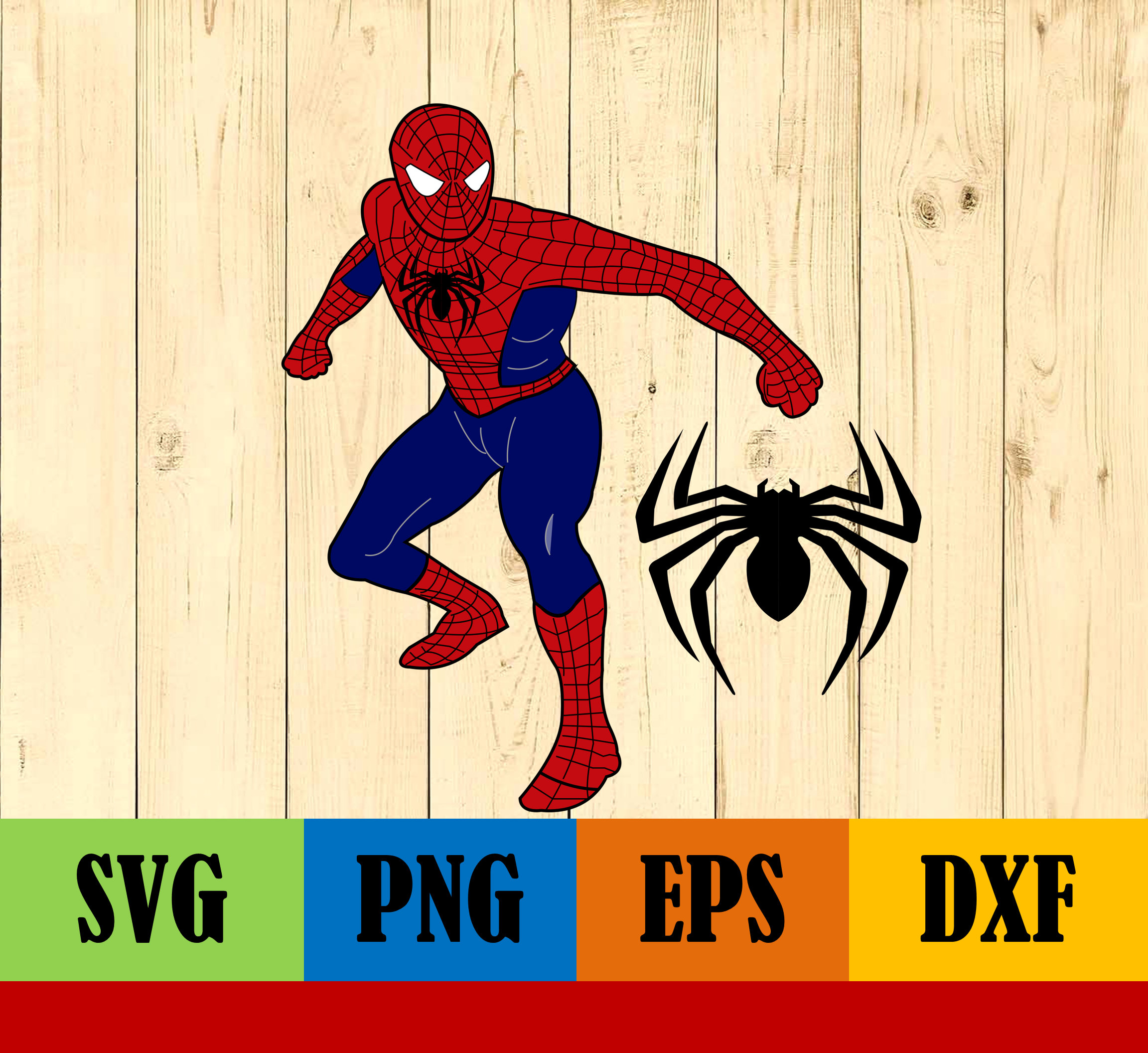Spider-man Svg Spiderman Svg Layered Svg Spider Man Svg - Etsy UK