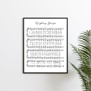 Wayfaring Stranger Hymn, Poor Wayfaring Stranger, Sheet Music ...
