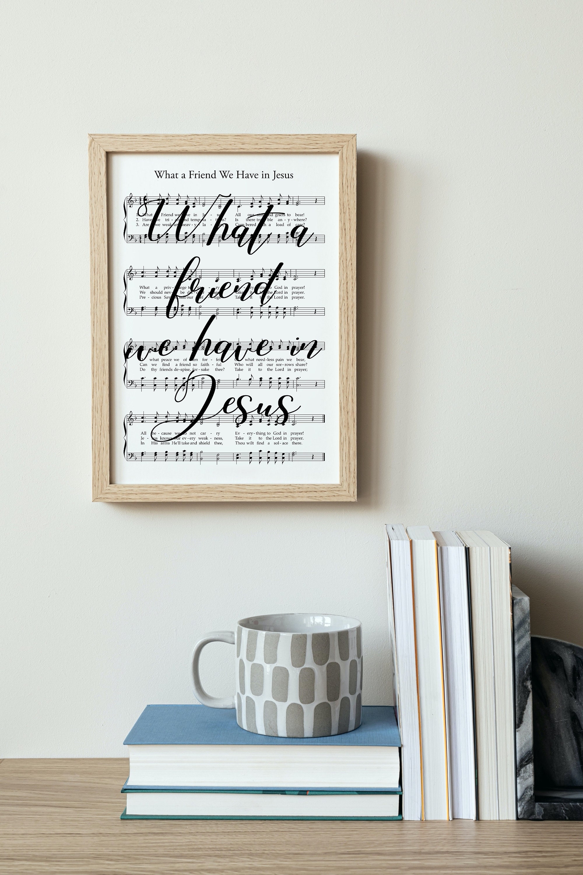 What A Friend We Have In Jesus Hymn Hymn Wall Art Printable Hymns