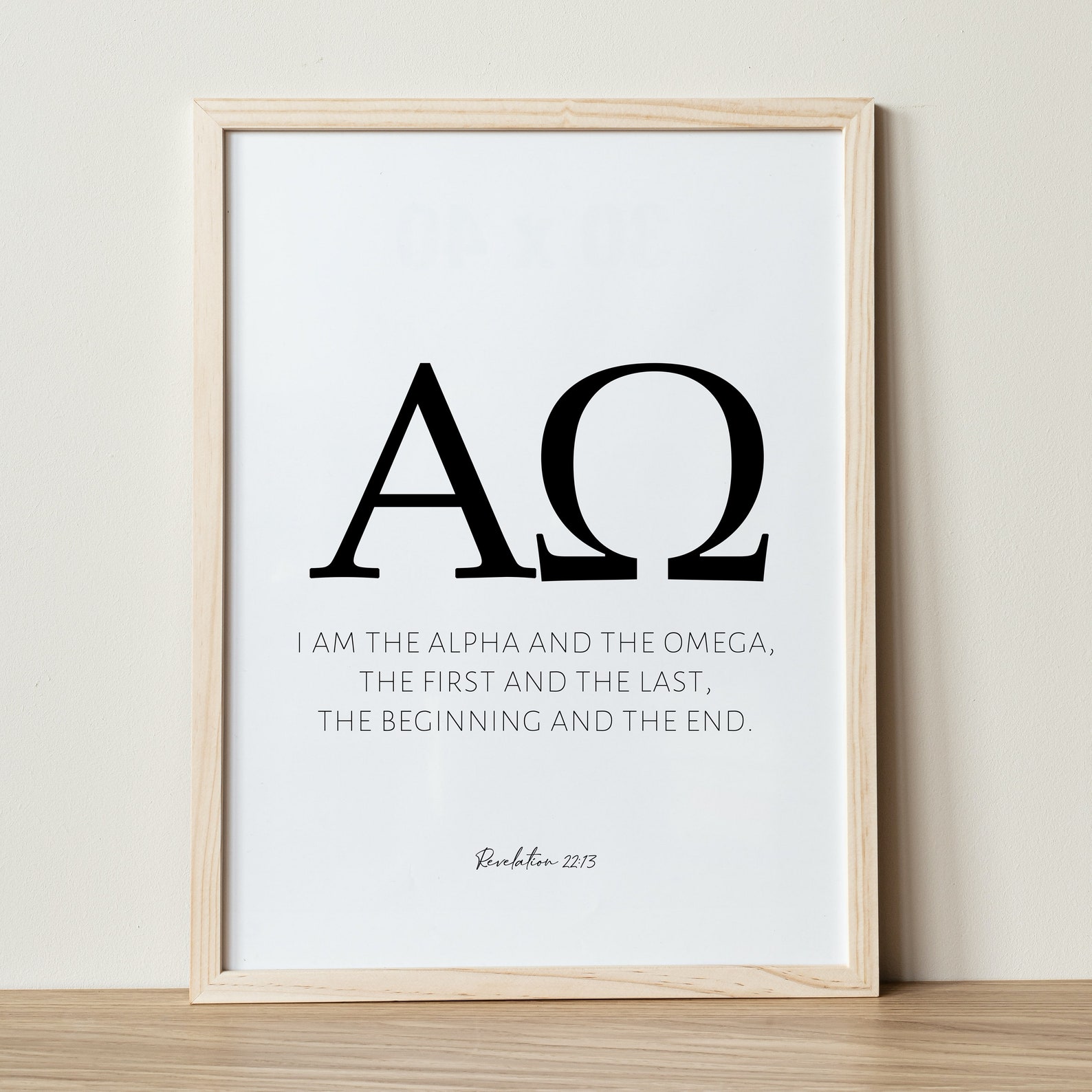 Alpha and Omega, First and Last, Beginning and the End, Revelation 22: ...