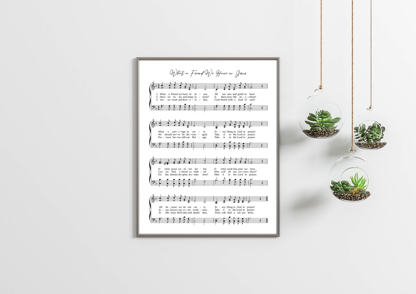 What A Friend We Have In Jesus Hymn Print Shape Note Hymn Etsy Canada