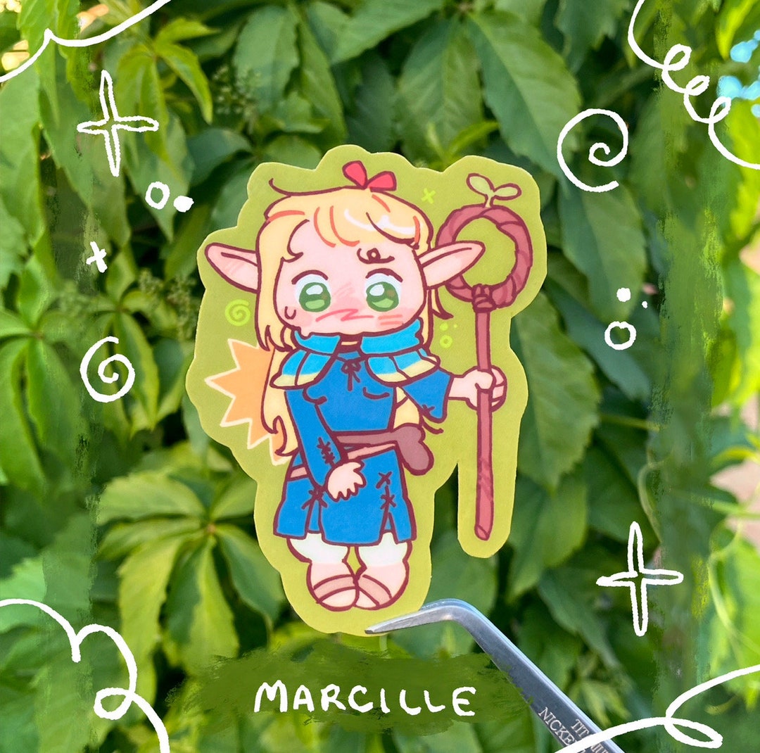 Flustered Marcille Sticker - Etsy