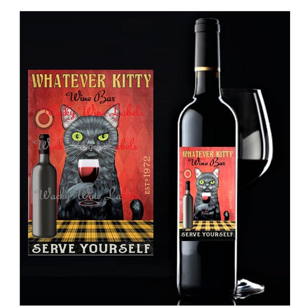 Kitty Cat Card - Etsy