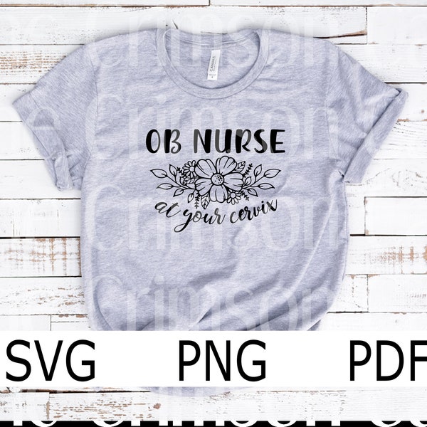 Ob Nurse Svg - Etsy