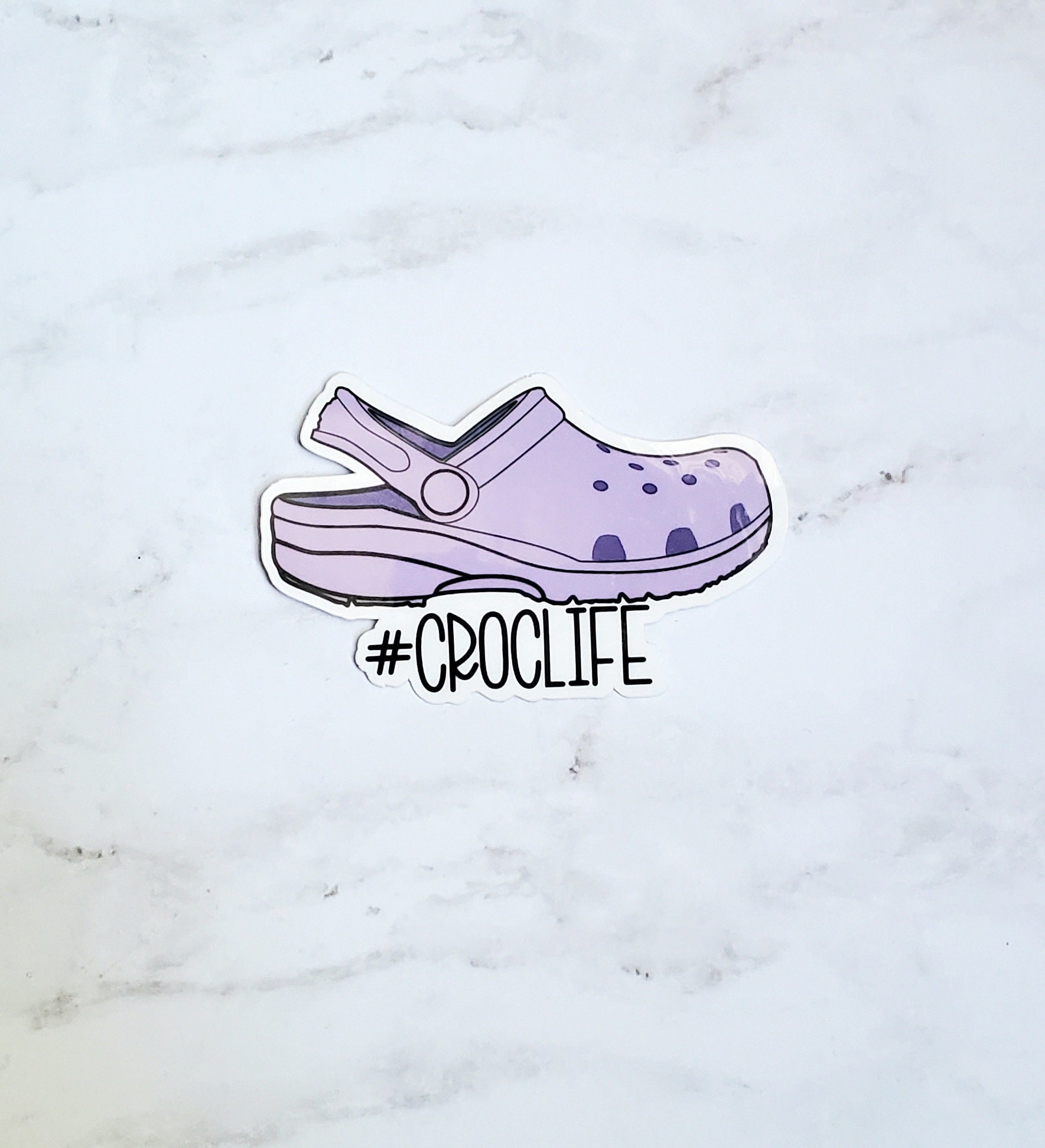 Croc life Croc Sticker Croc decoration croc design Water | Etsy