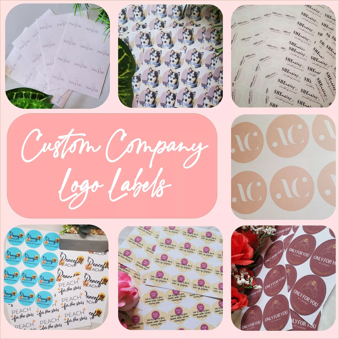 Custom Label, Custom Sticker, Logo Sticker Labels, Return Address ...
