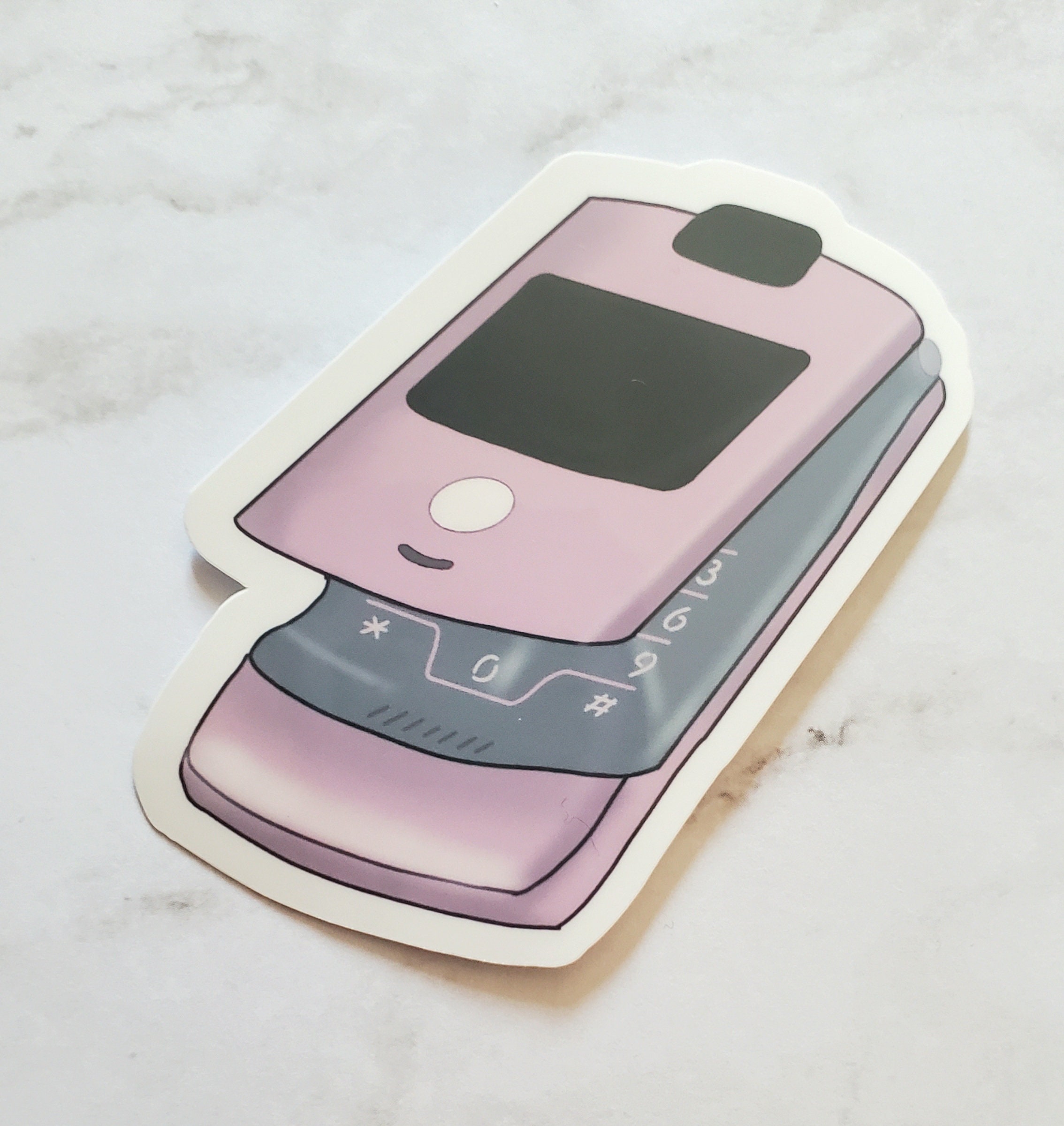 90s Sticker Nostalgia Sticker Razr Phone Sticker Retro - Etsy