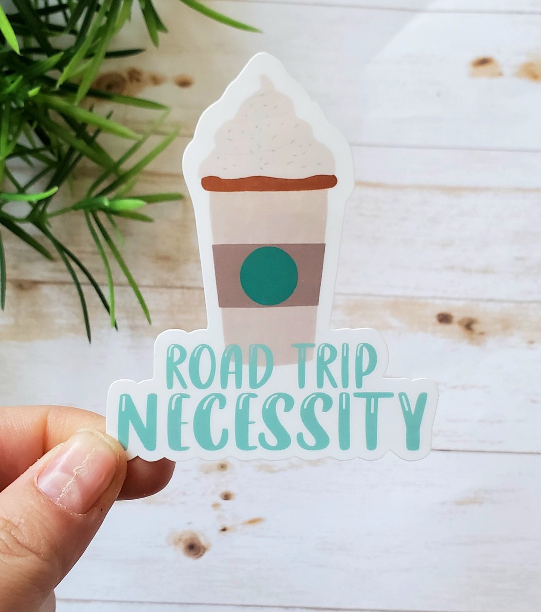 Road Trip Sticker, Necessity Sticker, Vinyl Sticker, Laptop Sticker ...