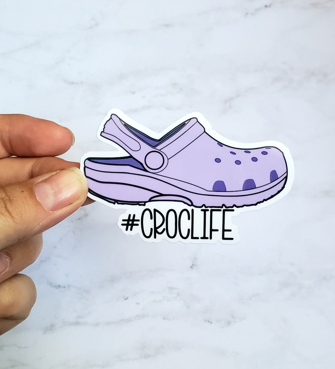 Croc life Croc Sticker Croc decoration croc design Water | Etsy