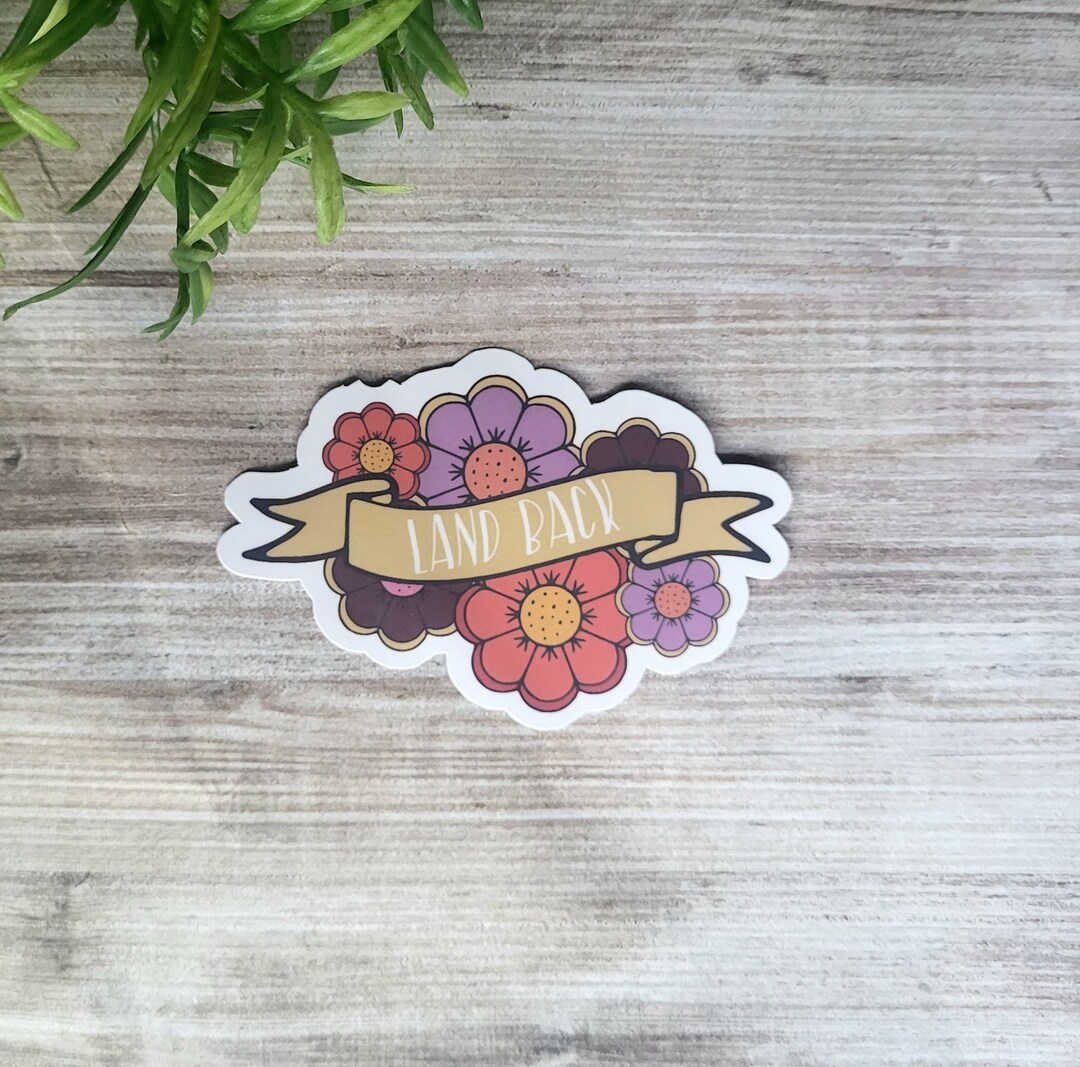 Land Back Sticker, Indigenous Sticker, Native Decal for Phone - Etsy