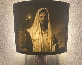 Jesus Night Light Plug-in Jesus Christ Nightlight GOD Light - Etsy