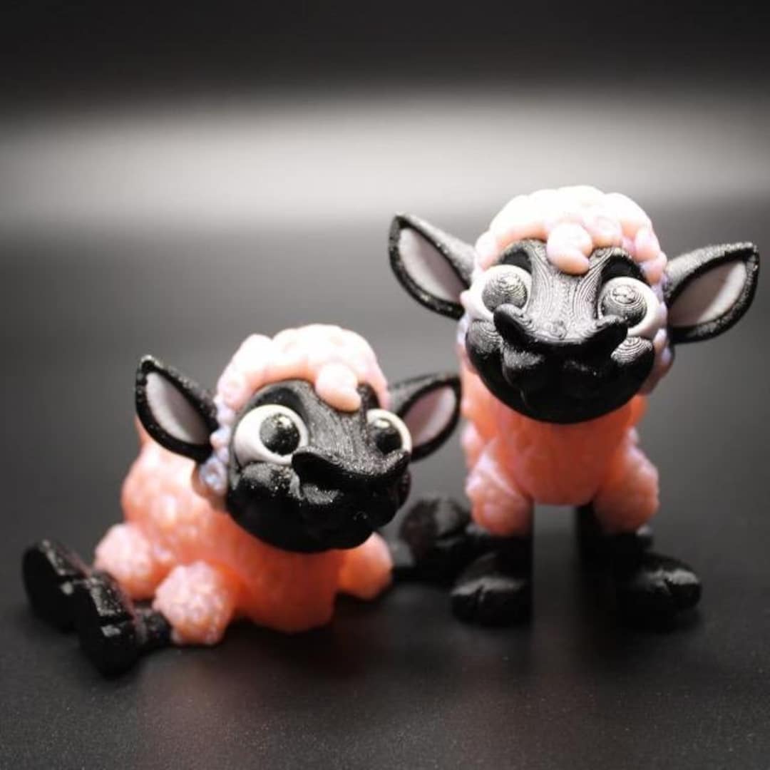 Farm Animals Mini SHEEP Articulated - Etsy