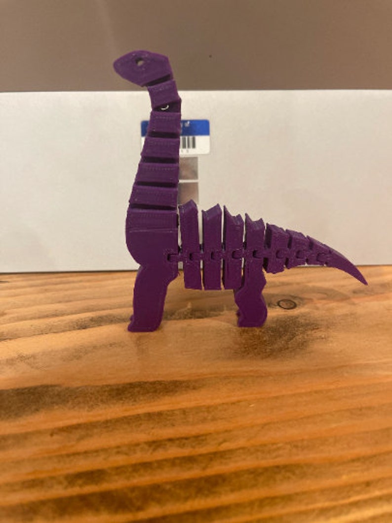 Articulated Sensory Dinosaur, 6 Piece Set, 3d Printed Dinosaurs, Fidget ...
