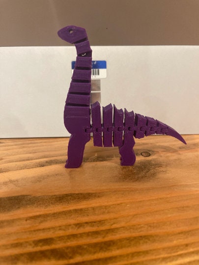 Articulated Sensory Dinosaur, 6 Piece Set, 3d Printed Dinosaurs, Fidget ...