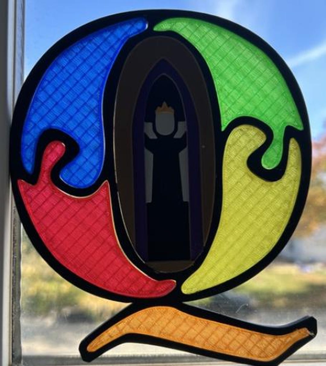 3D Printed Stained Glass Letter–disneyland Resort Inspired Art, Custom ...