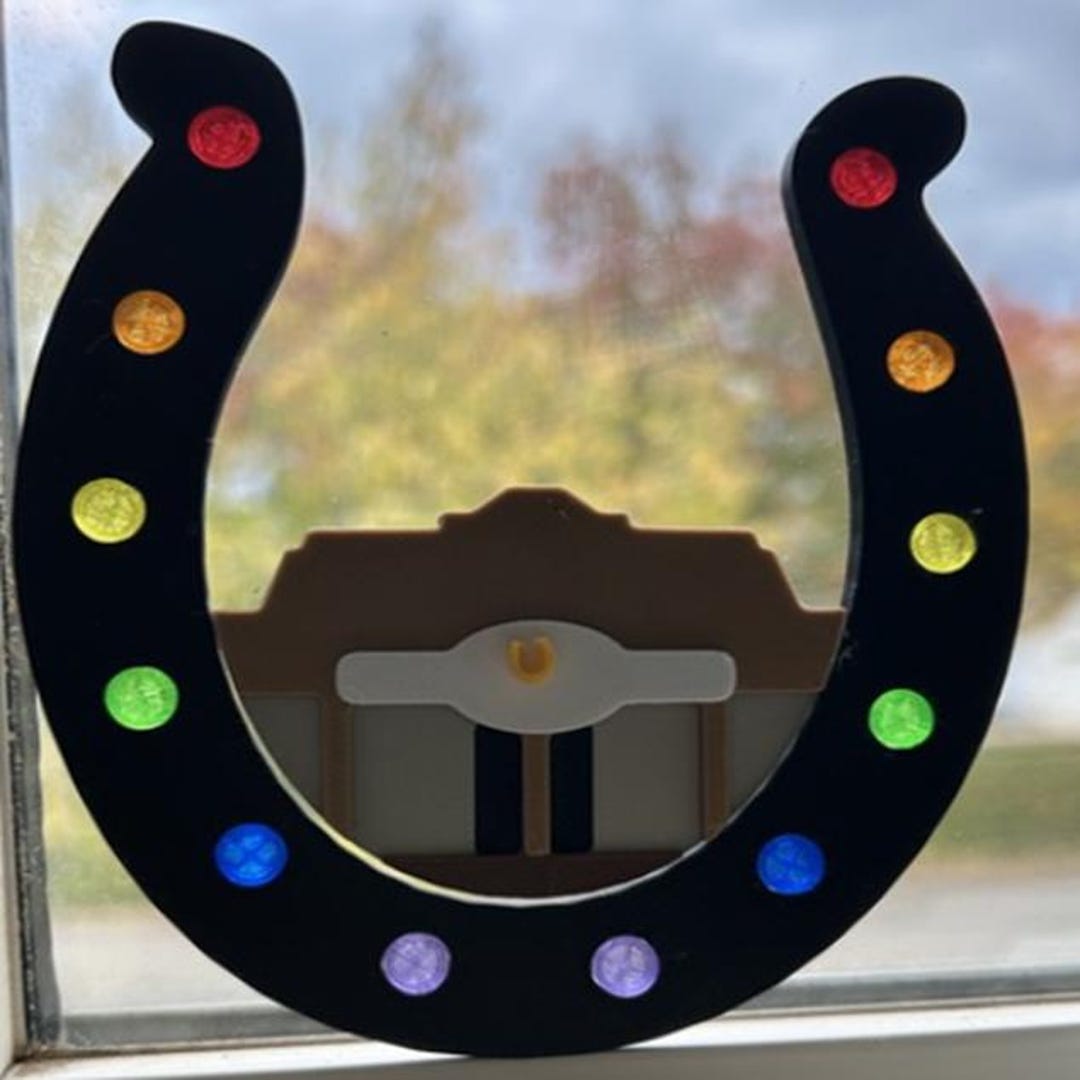 3D Printed Stained Glass Letter–disneyland Resort Inspired Art, Custom ...