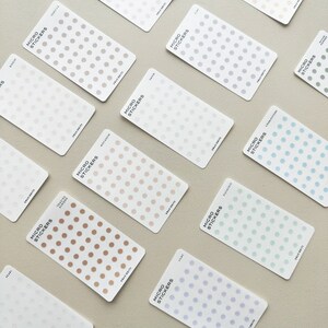 Planner Sticker | Micro Dots - Transparent - Etsy