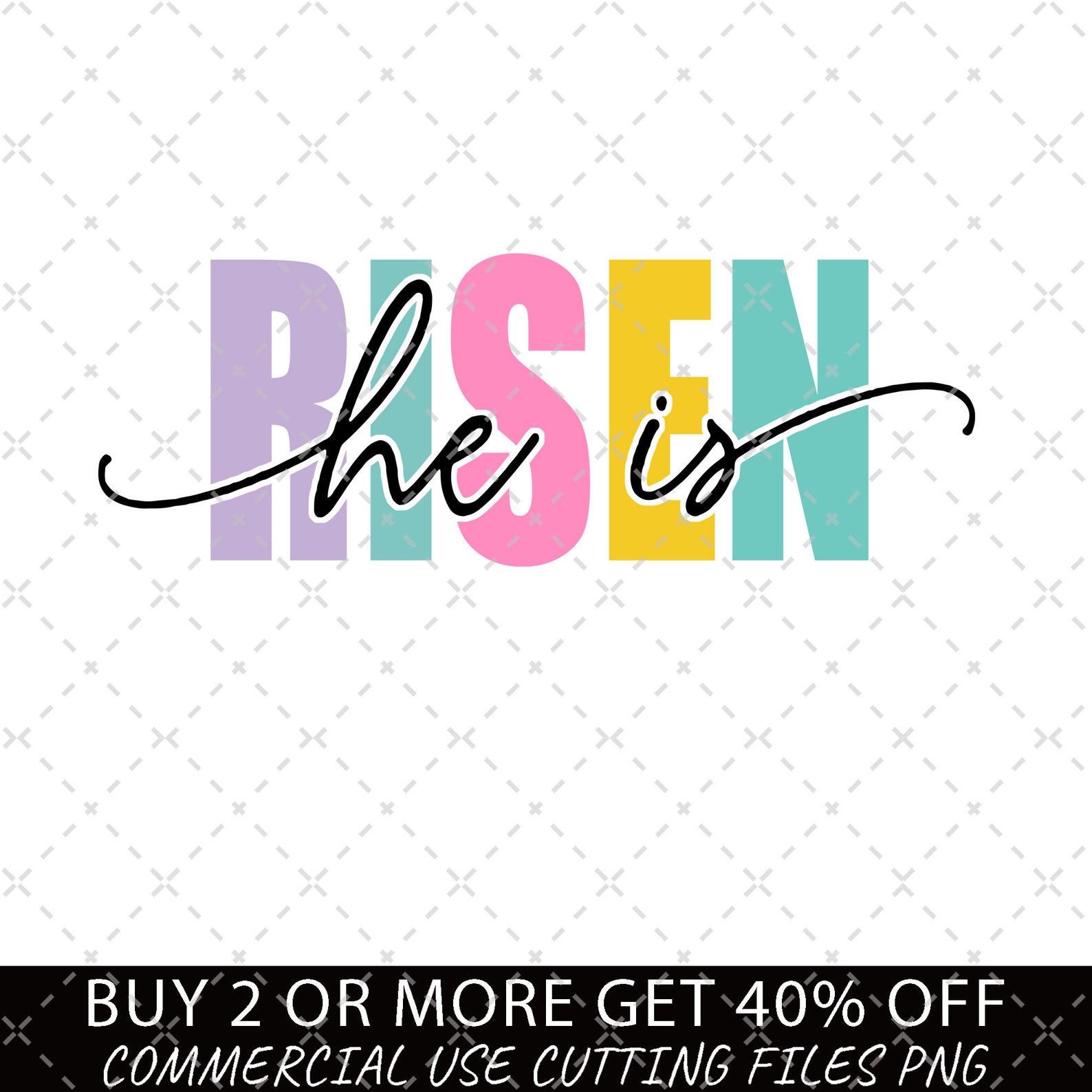 He is Risen Png, Matthew 28:6, Retro Easter Doodle Png, Easter ...
