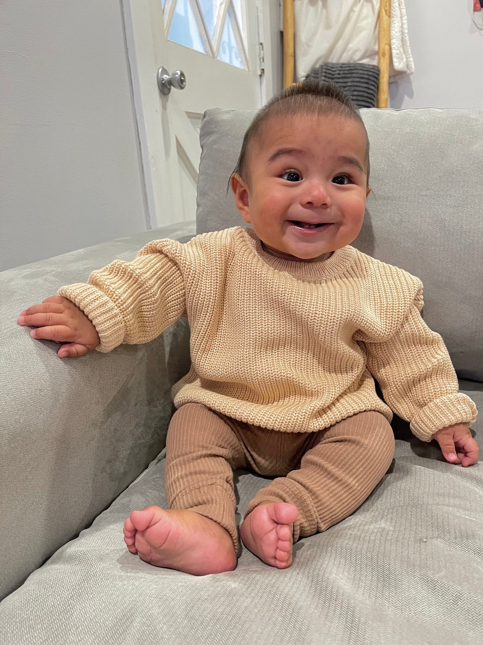 Knit Baby Sweater | Toddler Sweater - Etsy