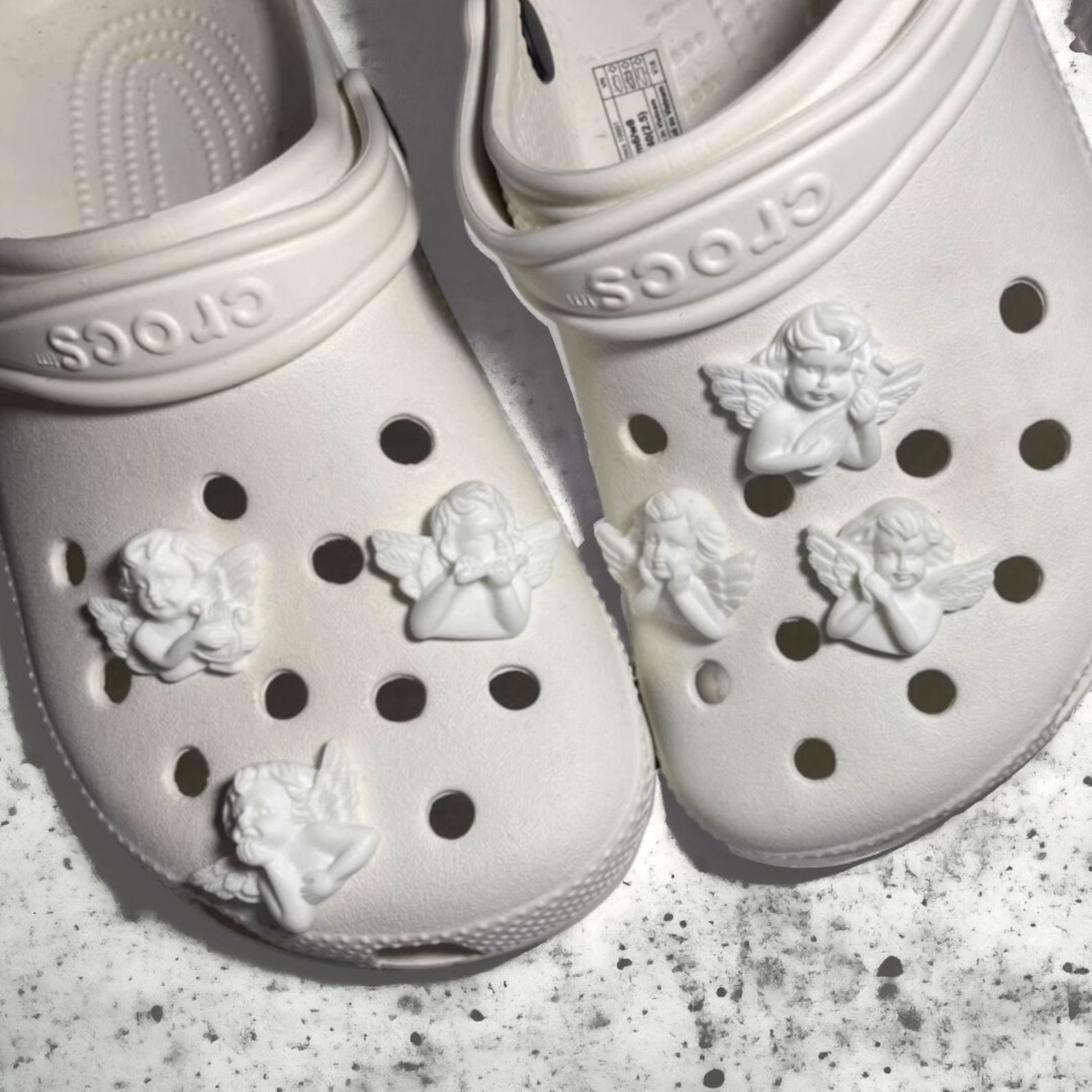 Corc Jibbitz Kids Gift Shoe Accessories for Kids Angel Clog Charm Angel ...