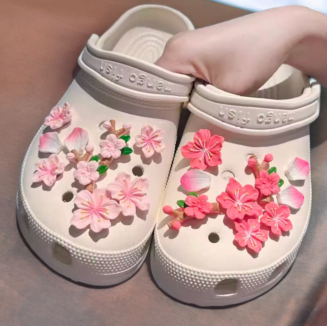 Daisy Crocs Flower Croc Charms Girl Charms Crocks Flower Charm Croc Jibbitz Flower Croc Charm ...