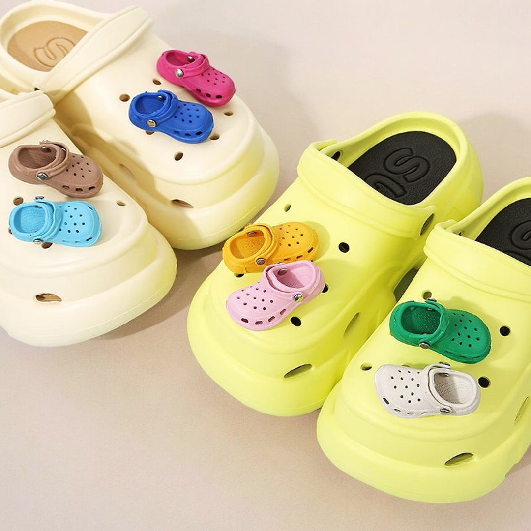Mini Croc Charms Jibbitz Shoe Decorations Charms for Girls Croc Charms ...