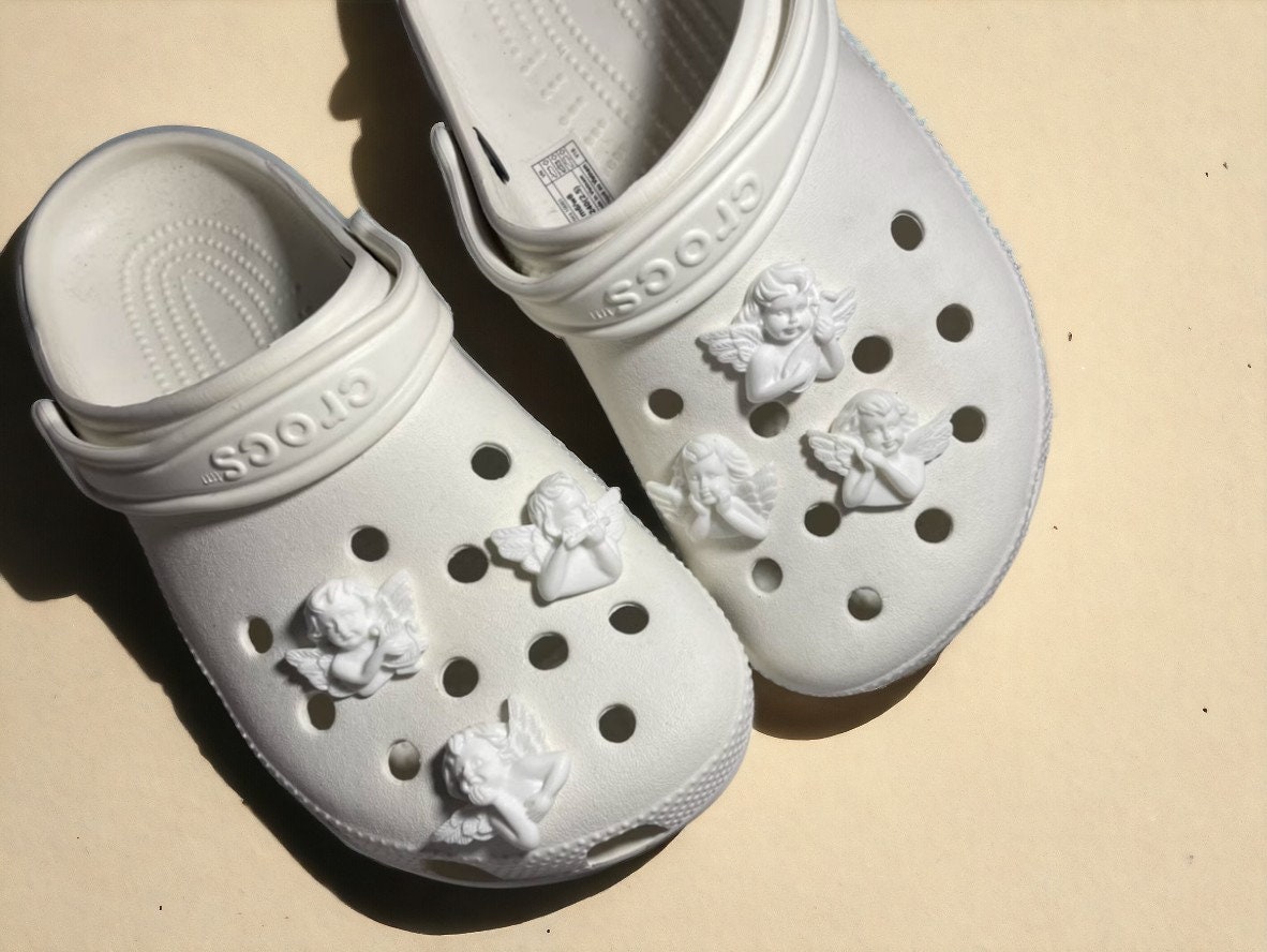 Corc Jibbitz Kids Gift Shoe Accessories for Kids Angel Clog Charm Angel ...