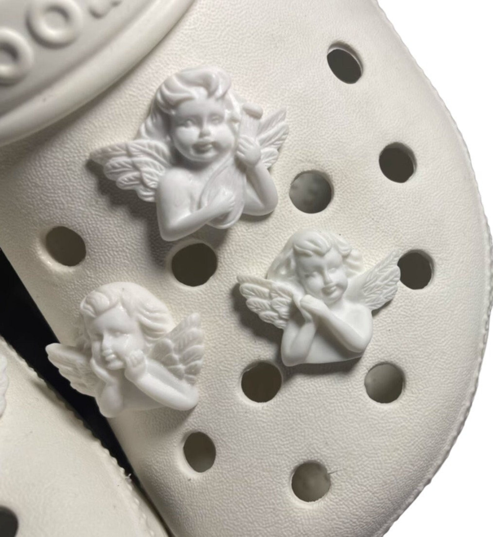 Corc Jibbitz Kids Gift Shoe Accessories for Kids Angel Clog Charm Angel ...