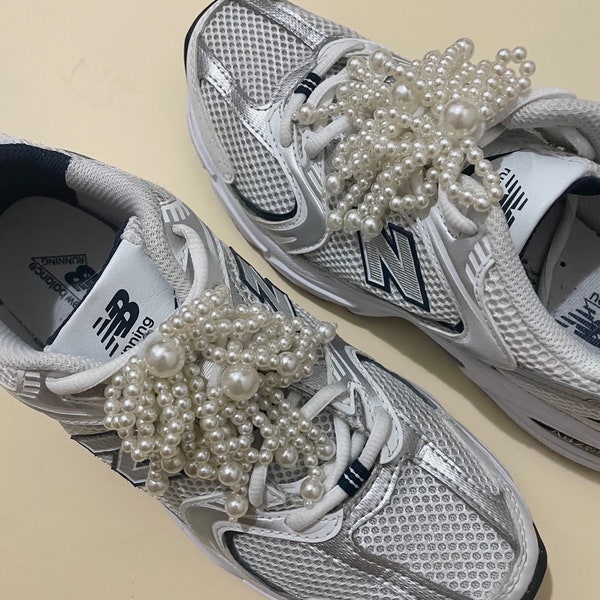 Ribbon Charm Pearl - Etsy