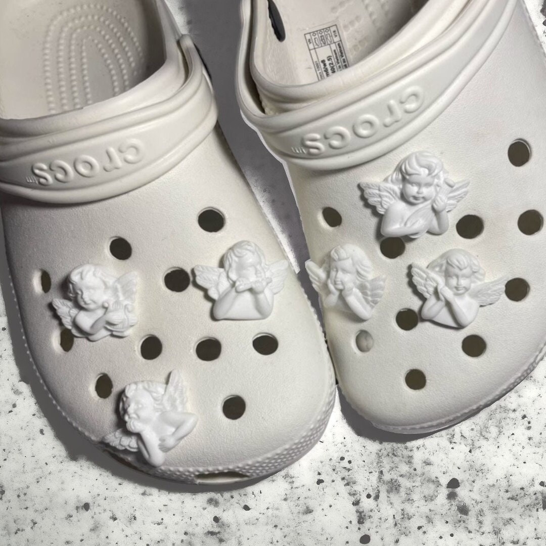 Corc Jibbitz Kids Gift Shoe Accessories for Kids Angel Clog Charm Angel ...