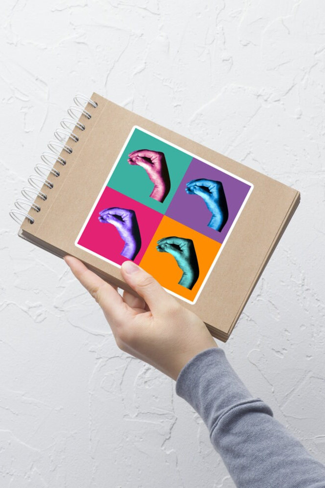 Italian Hand Sticker Hand Gesture Mafia Sticker Travel Italy - Etsy