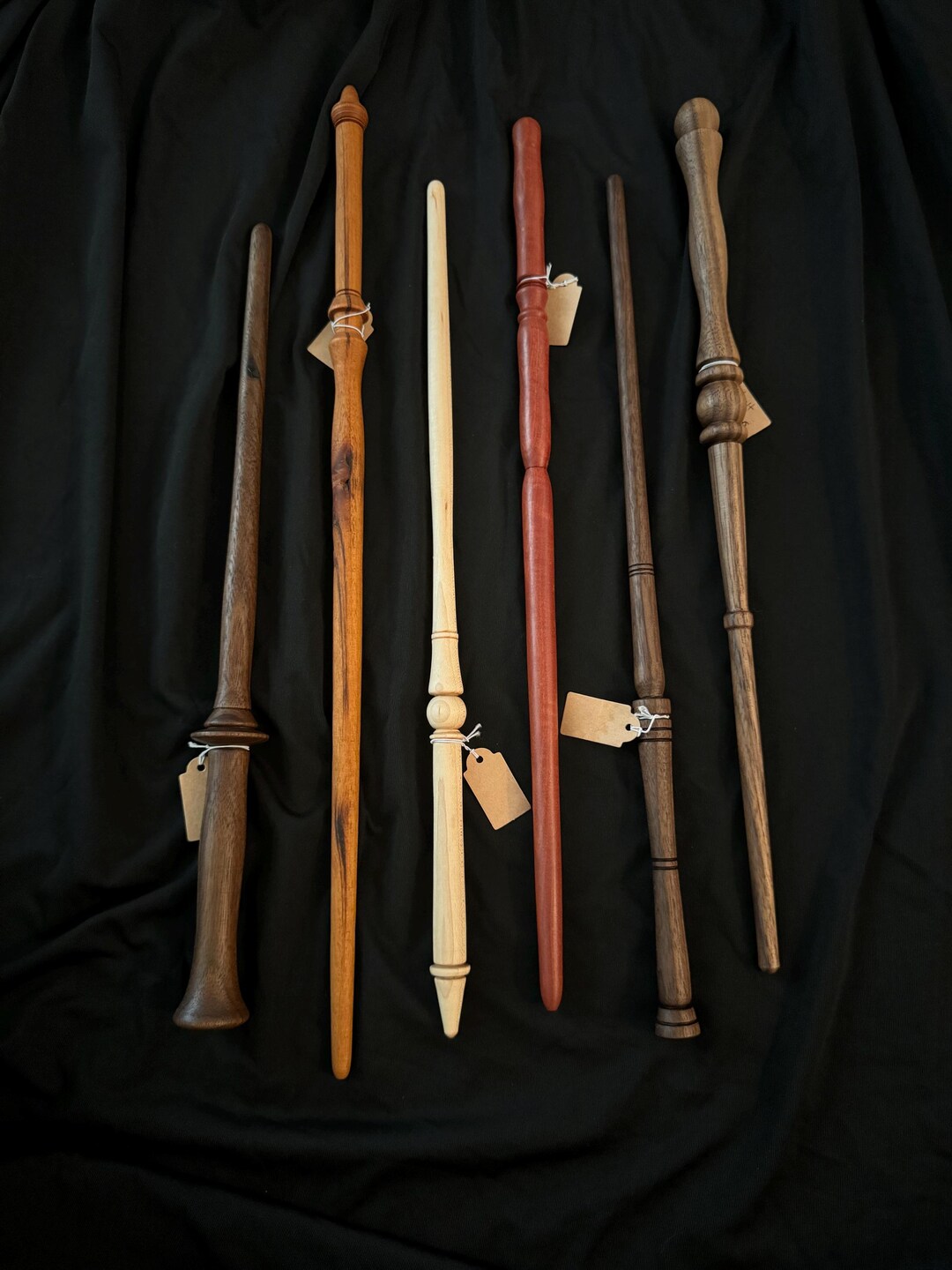 Natural Domestic and Exotic Wood Magic Wand - Etsy