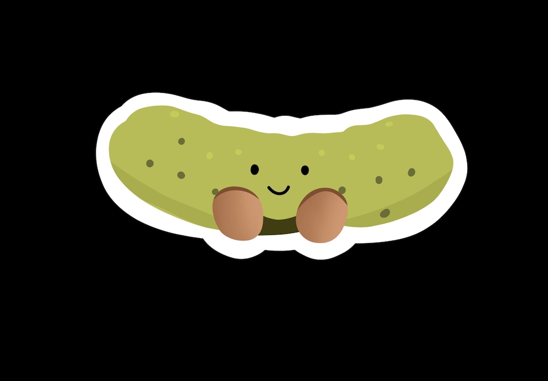 Pickle Jellycat Sticker - Etsy