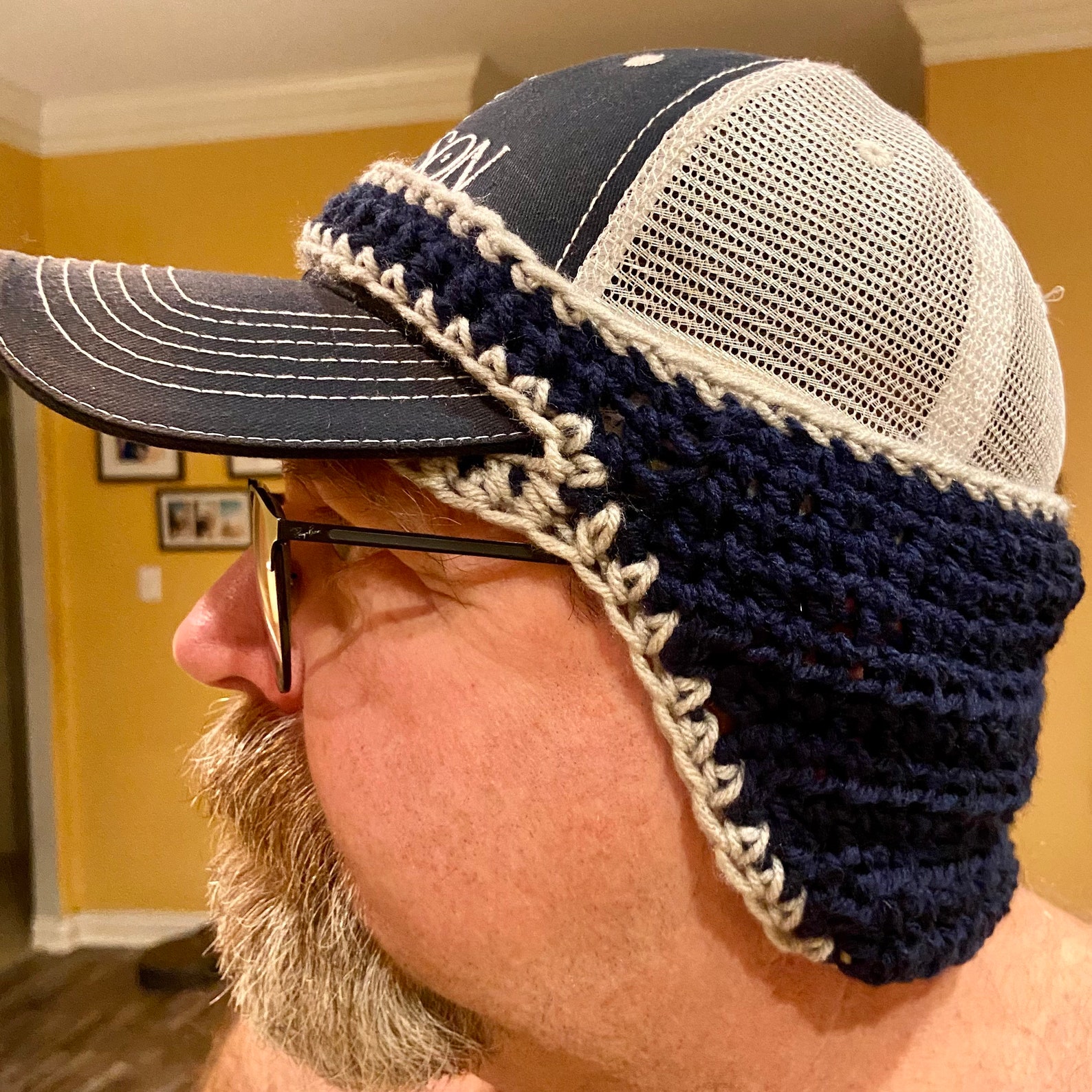 Baseball Cap Ear Warmer - Etsy