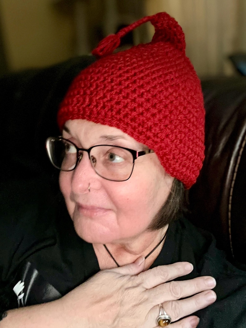 Red Norwegian Resistance Protest Hat Crochet Beanie Melt Ice Cap - Etsy