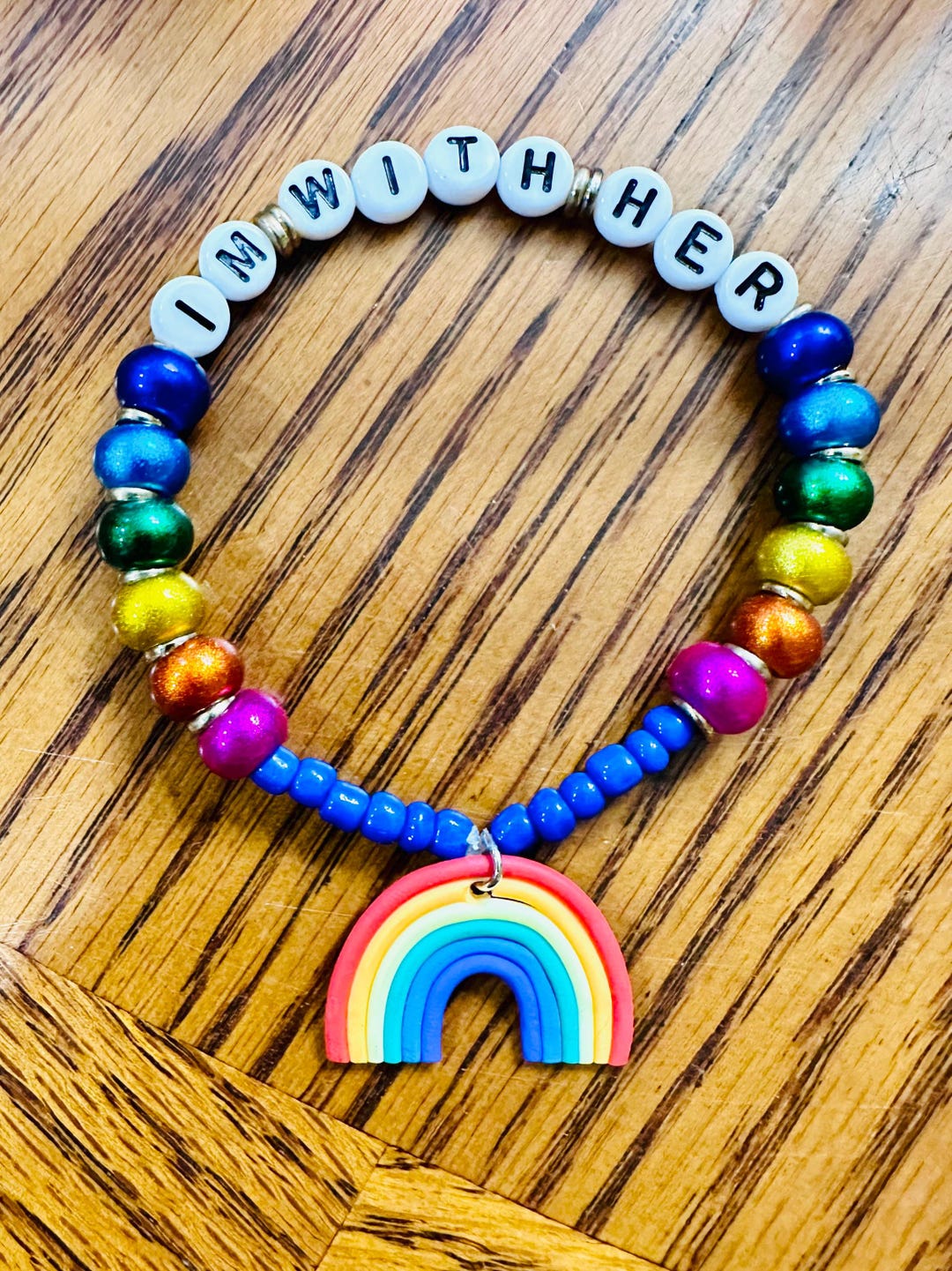 Kamala Harris Friendship Beaded Bracelet Support Taylor Swift Swiftie ...