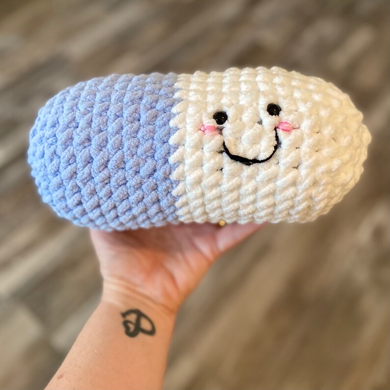 Chill Pill Amigurumi Stuffed Plushie - Etsy