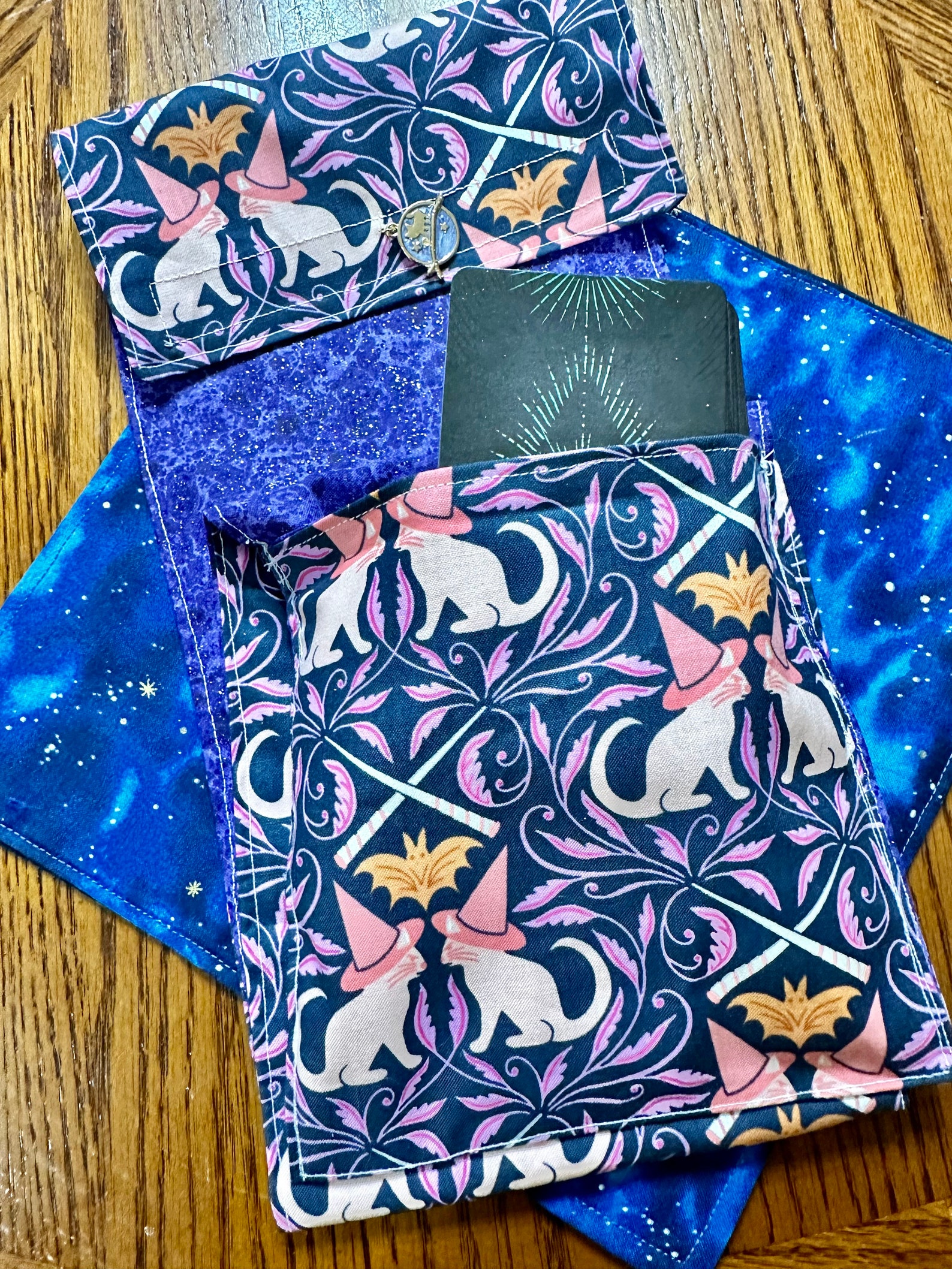 Custom Tarot or Oracle Card Case Roll Mat Travel Roll - Etsy